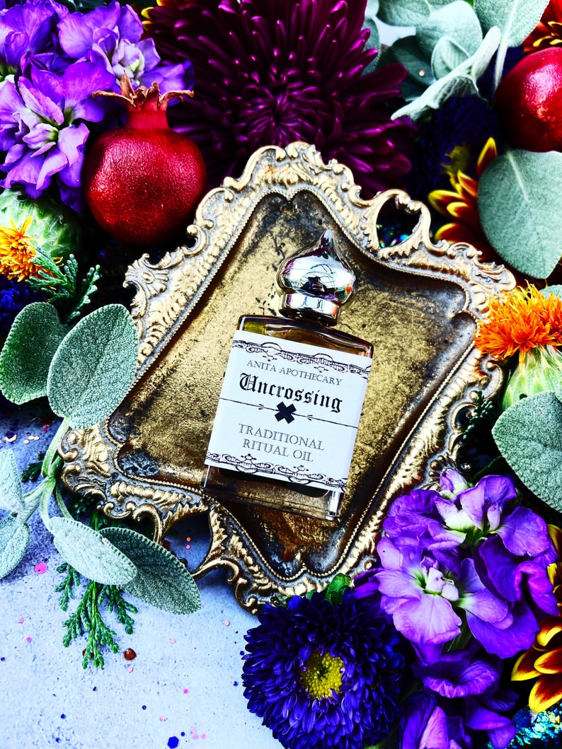 Uncrossing Oil Hoodoo Uncrossing Oil Witches Spell Oil - Etsy
