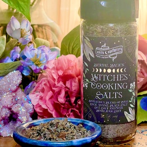 8oz Witches Cooking Salts | Anita Apothecary, Hearth Witch, Kitchen ...