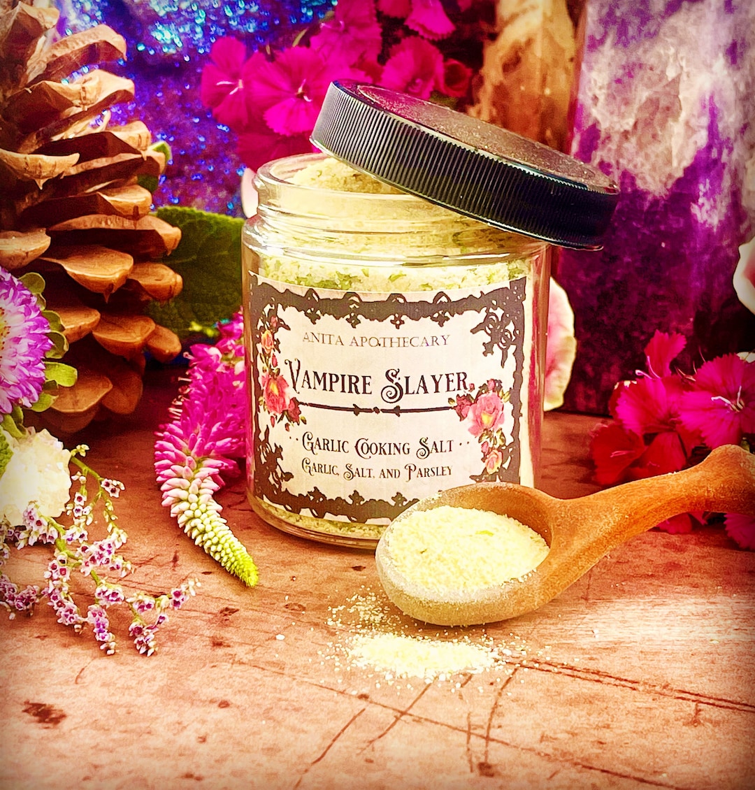 Vampire Slayer Cooking Salts ~ Anita Apothecary, Vampire Gift, Vampire ...