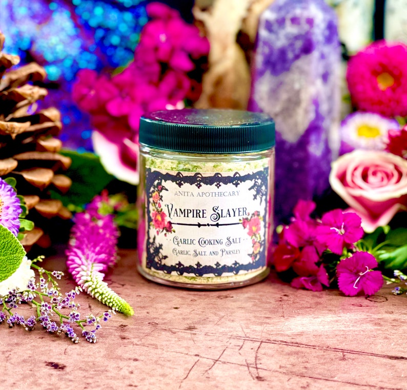 Vampire Slayer Cooking Salts Anita Apothecary Vampire Gift - Etsy