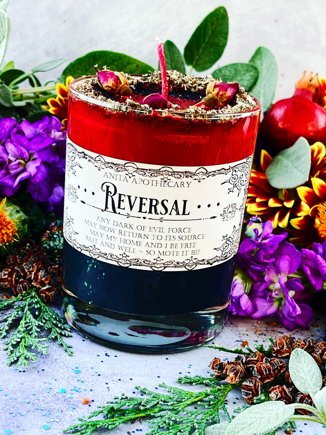 Reversal Hoodoo Reverse Candle Witches Spell Candle Spell - Etsy