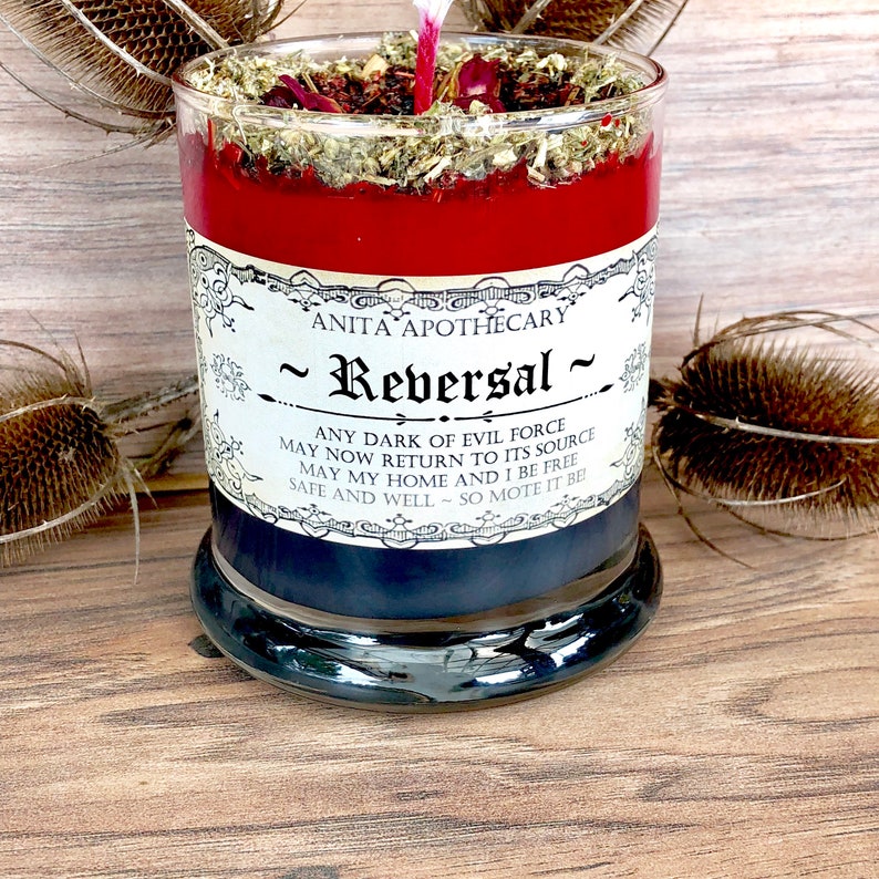 Reversal Hoodoo Reverse Candle Witches Spell Candle Spell - Etsy