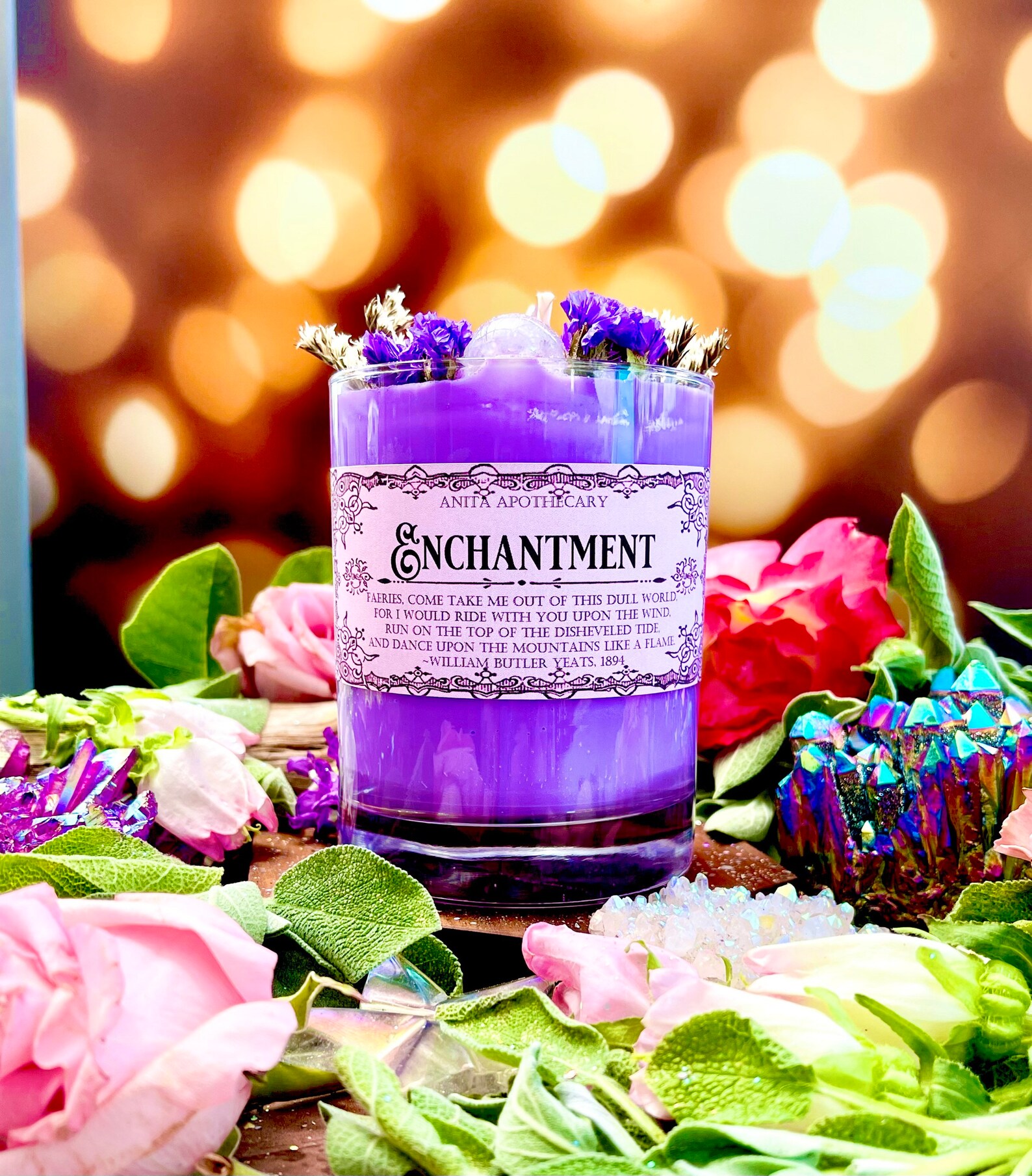 The ORIGINAL Enchantment Fairytale Candle Faeries Fae - Etsy