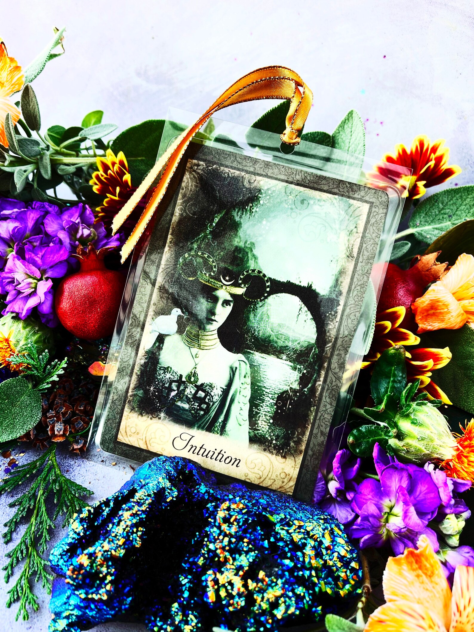 Oracle Card Bookmarks Laminated Tarot Deck Rider Waite - Etsy