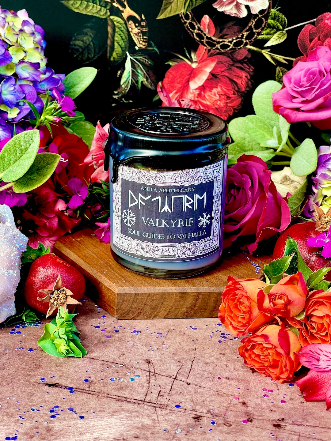 Valkyrie Warrior Norse Candle | Anita Apothecary, Norse Paganism ...