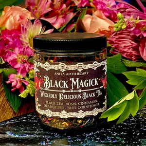 Black Magick Witches Brew Tea~ Magick, English Tea, Crystal Tea ...