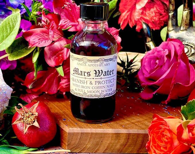 Mars Water ~ War Water ~ Full Moon Water, Celestial, Hoodoo Water ...