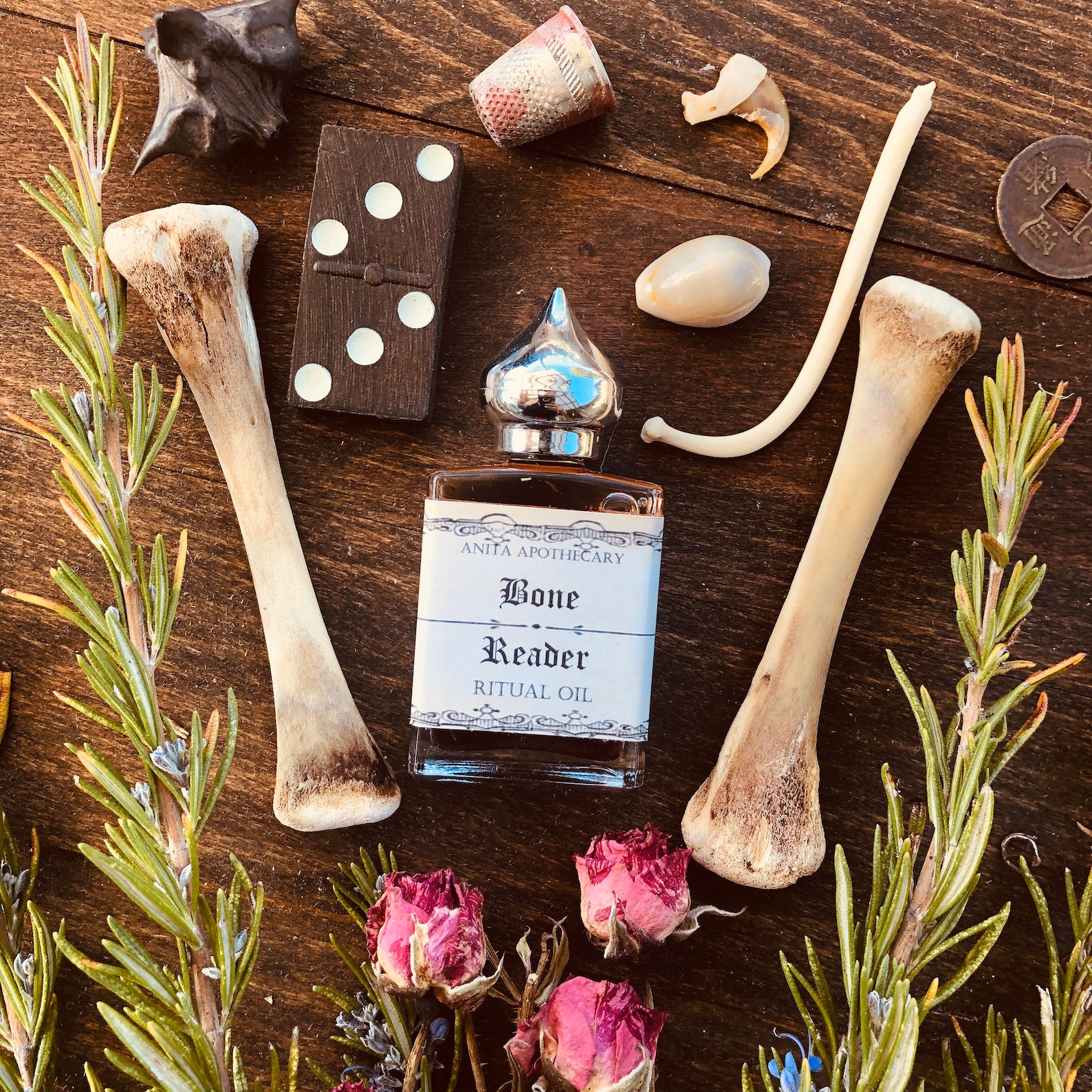 Bone Reader Ritual Oil Bone Reader Throwing Bones Throwing - Etsy