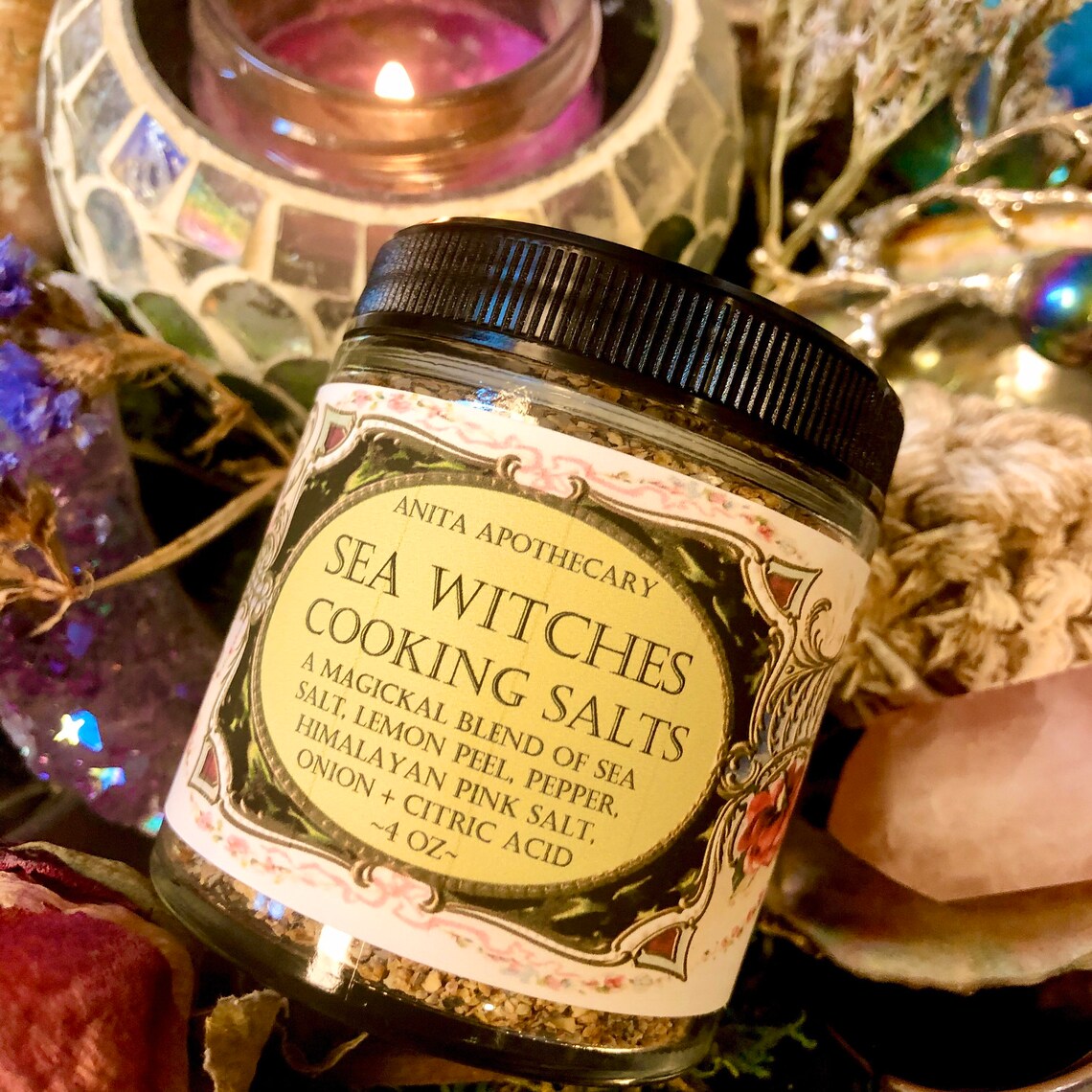 Sea Witches Cooking Salts Kitchen Witch Witches Kitchen | Etsy