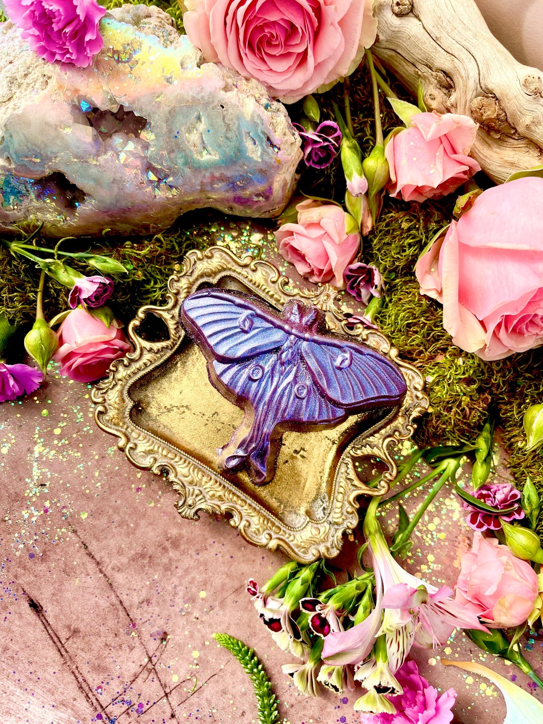 Dark Moth Soap | Anita Apothecary, Shea Butter Soap, Fancy Soap, Guest ...