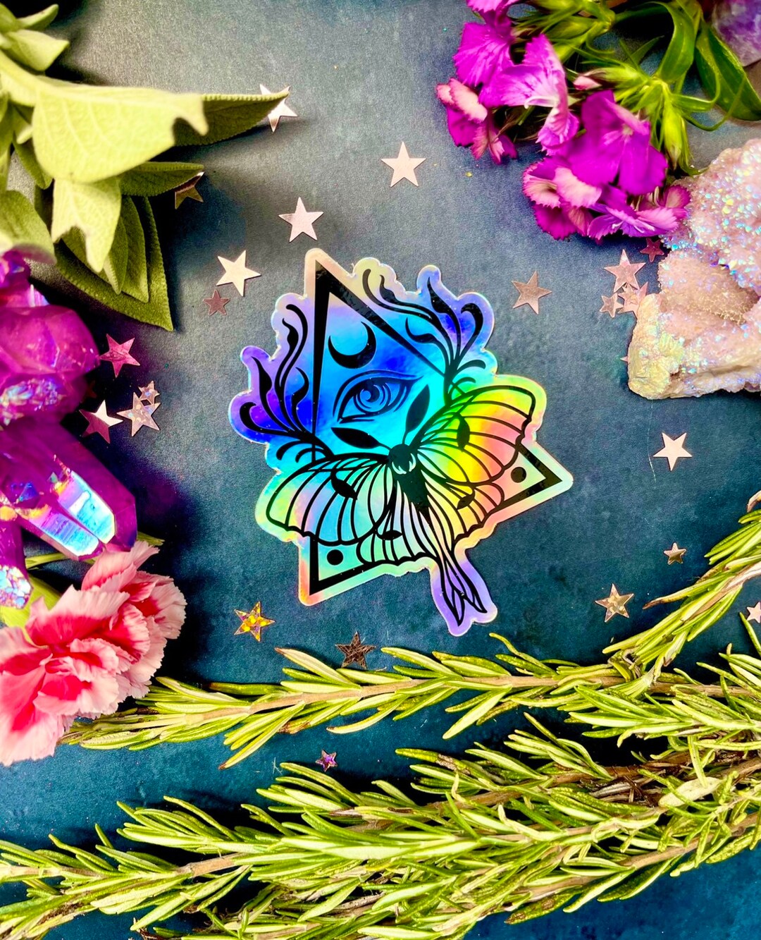 Lunas Eye Sticker Anita Apothecary, Planner Stickers, Water Bottle ...