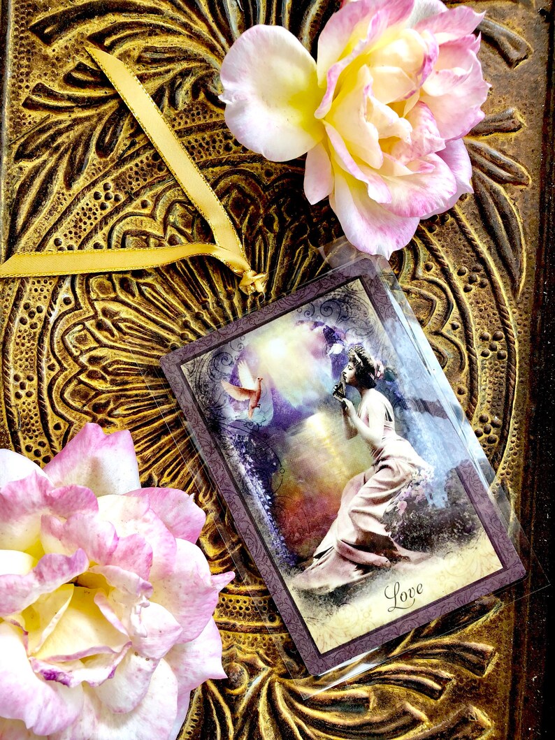 Oracle Card Bookmarks Laminated Tarot Deck Rider Waite | Etsy