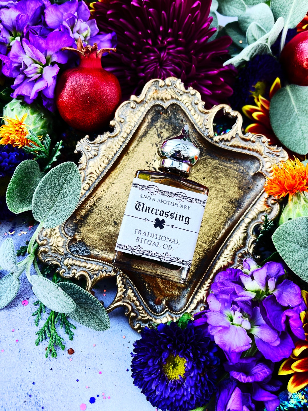 Uncrossing Oil ~ Hoodoo Uncrossing Oil, Witches Spell Oil, Spell Candle ...