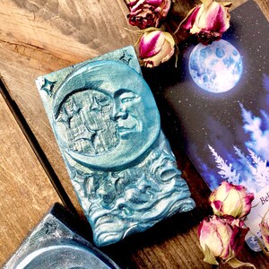 Blue Moon Soap - Shea Butter Natural Soap Ritual Oil Witchcraft Magick ...
