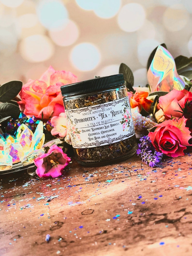 Aphrodites Tea Ritual Anita Apothecary Herbal Tea Witches - Etsy