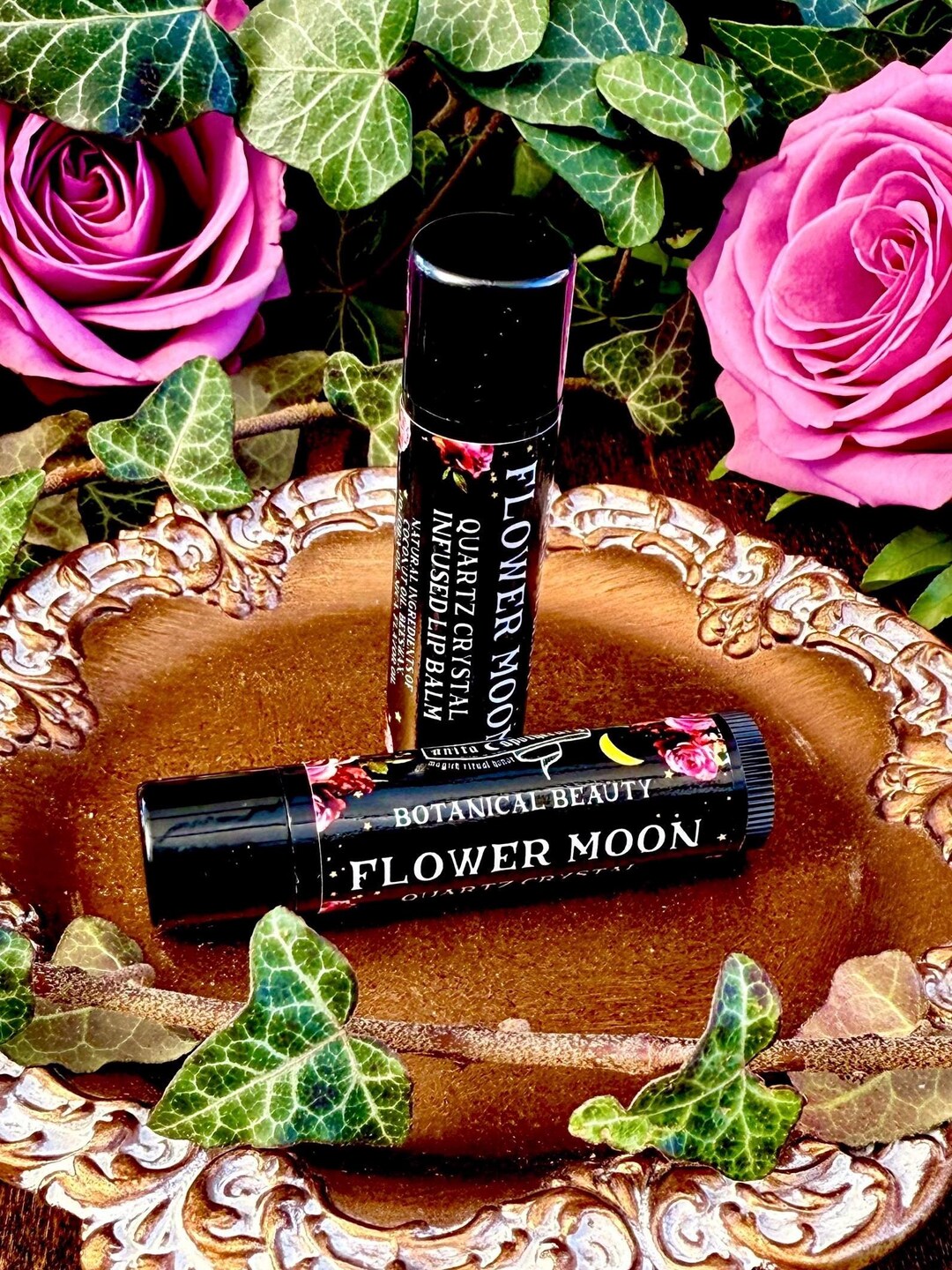 Flower Moon Lip Balm ~ Anita Apothecary, Natural Lip Balm, Natural ...