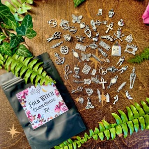 Folk Witch Charm Casting Kit | Anita Apothecary, Charm Casting, Charm ...
