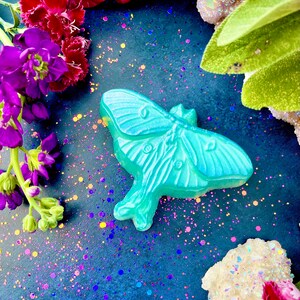 Luna Moth Soap - Shea Butter Natural Soap Ritual Oil Witchcraft Magick ...