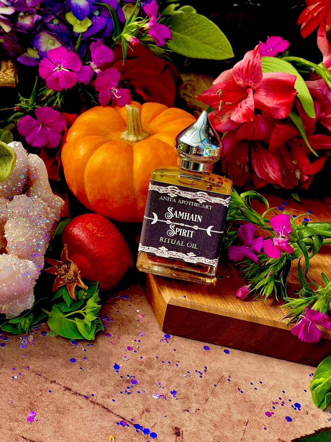Samhain Spirit Ritual Oil - Anita Apothecary, Samhain Oil, Pagan Sabbat ...