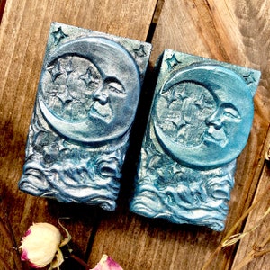 Blue Moon Soap - Shea Butter Natural Soap Ritual Oil Witchcraft Magick ...
