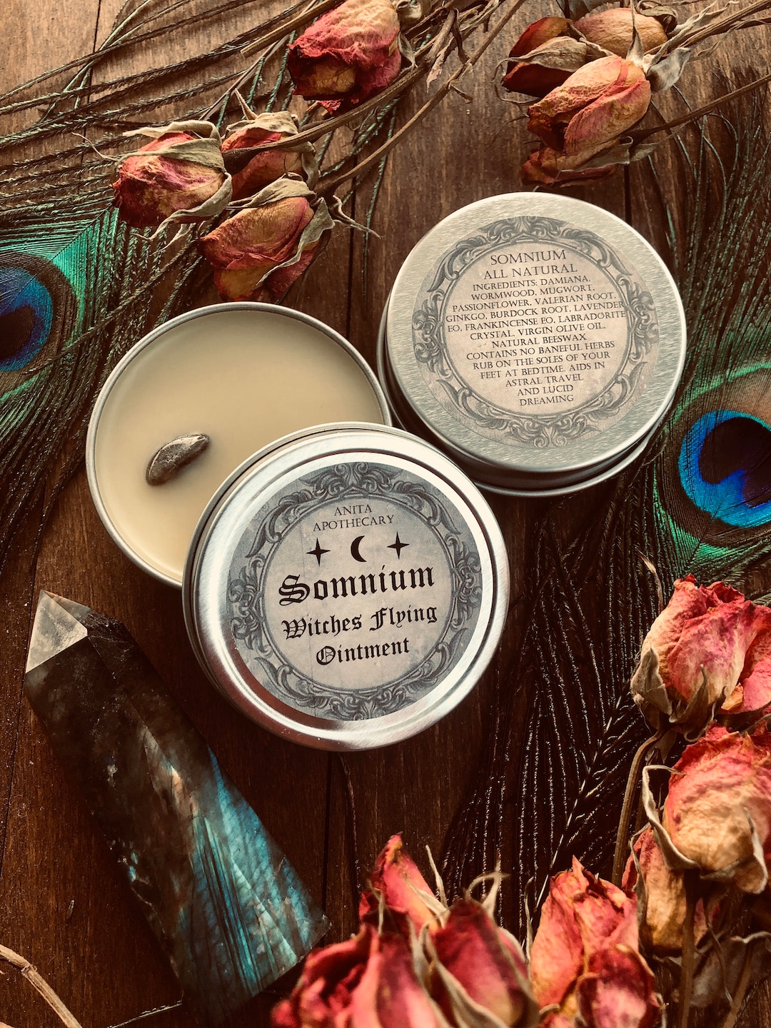 Somnium Witches Flying Balm, Goddess Nyx, God Morpheus, Pagan Witch Oil ...