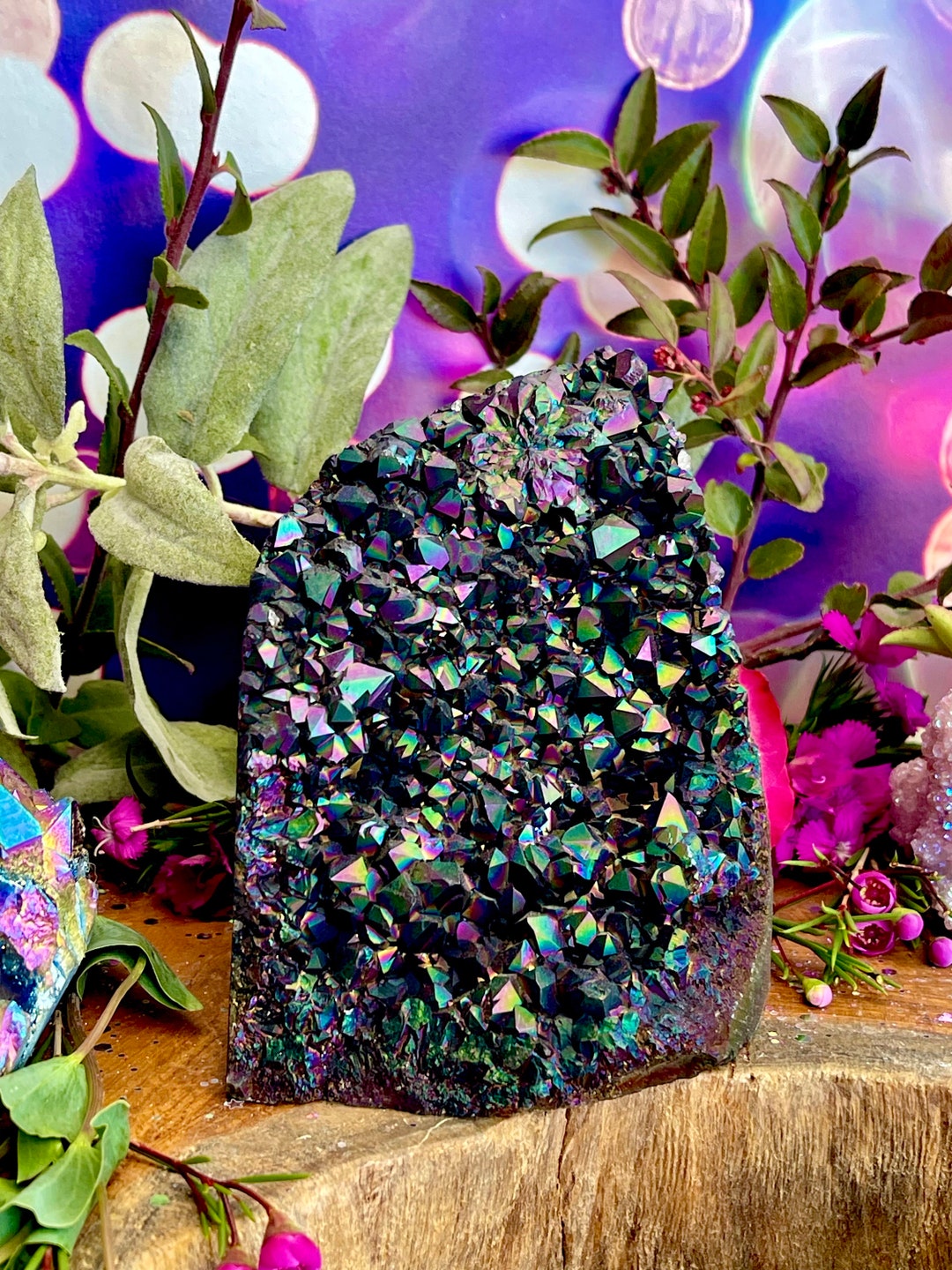 Midnight Magick Aura Crystal | Anita Apothecary, Dark Aura Crystal ...