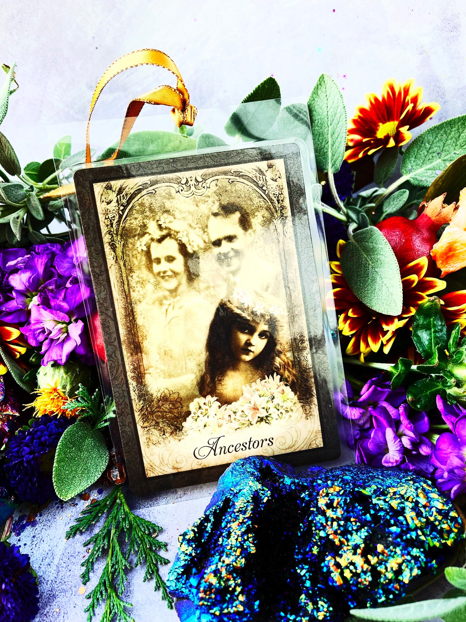 Oracle Card Bookmarks Laminated Tarot Deck Rider Waite - Etsy