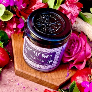 Valkyrie Warrior Norse Candle | Anita Apothecary, Norse Paganism ...