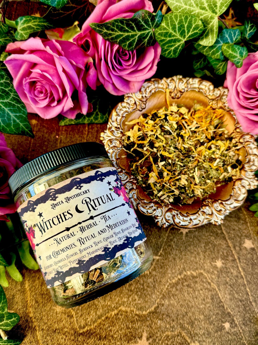 WITCHES RITUAL Ceremony Tea for Witches and Pagans | Anita Apothecary ...