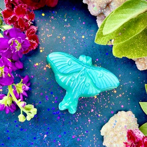 Luna Moth Soap - Shea Butter Natural Soap Ritual Oil Witchcraft Magick ...