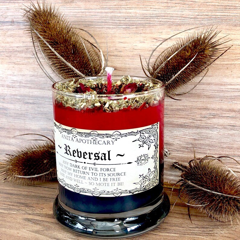 Reversal Hoodoo Reverse Candle Witches Spell Candle Spell - Etsy