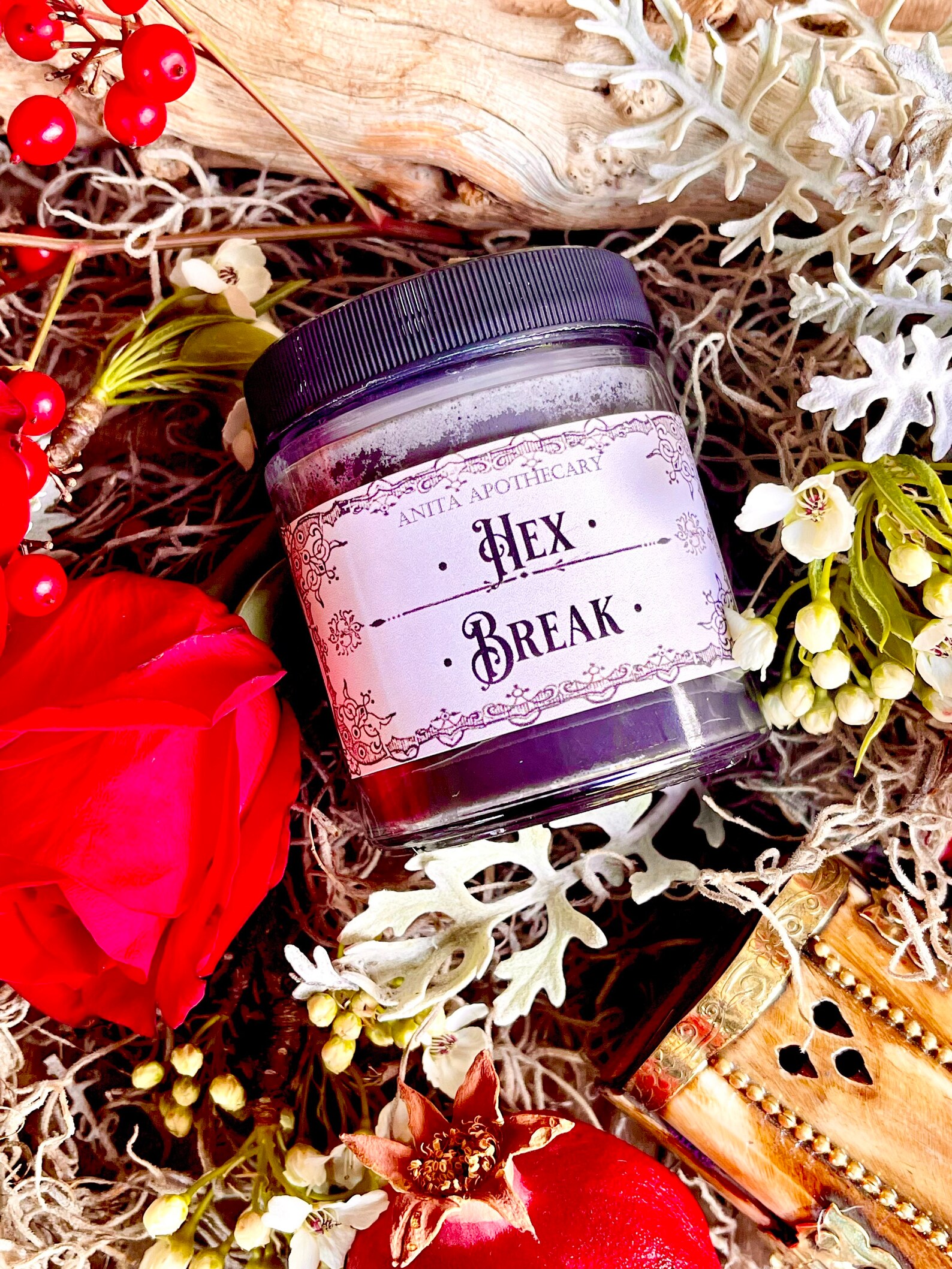 4oz Hex Break Uncrossing Candle, Witches Spell Candle, Spell Candle ...