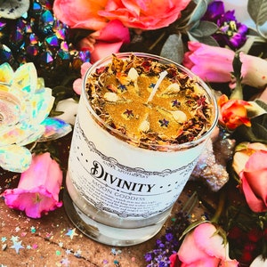 Divinity Moon Goddess Offering Candle Anita Apothecary, Witches Spell Candle, Moon Goddess ...