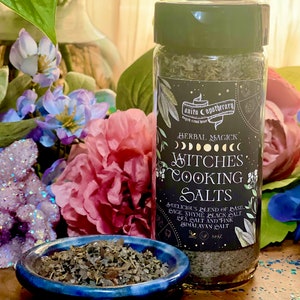 8oz Witches Cooking Salts | Anita Apothecary, Hearth Witch, Kitchen ...
