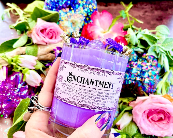 The ORIGINAL Enchantment ~ Fairytale Candle, Faeries, Fae Candle, Fairy ...