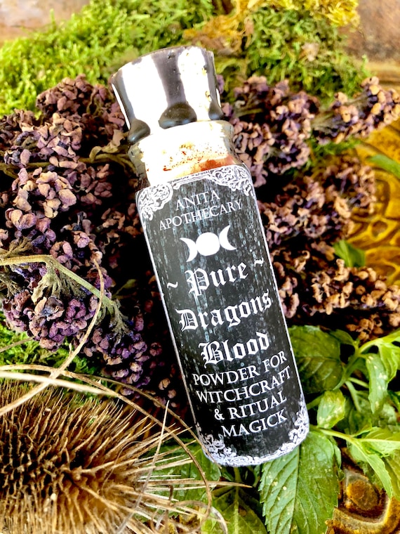 Dragons Blood Powder Incense Witchcraft Witch Oil Wicca - Etsy UK