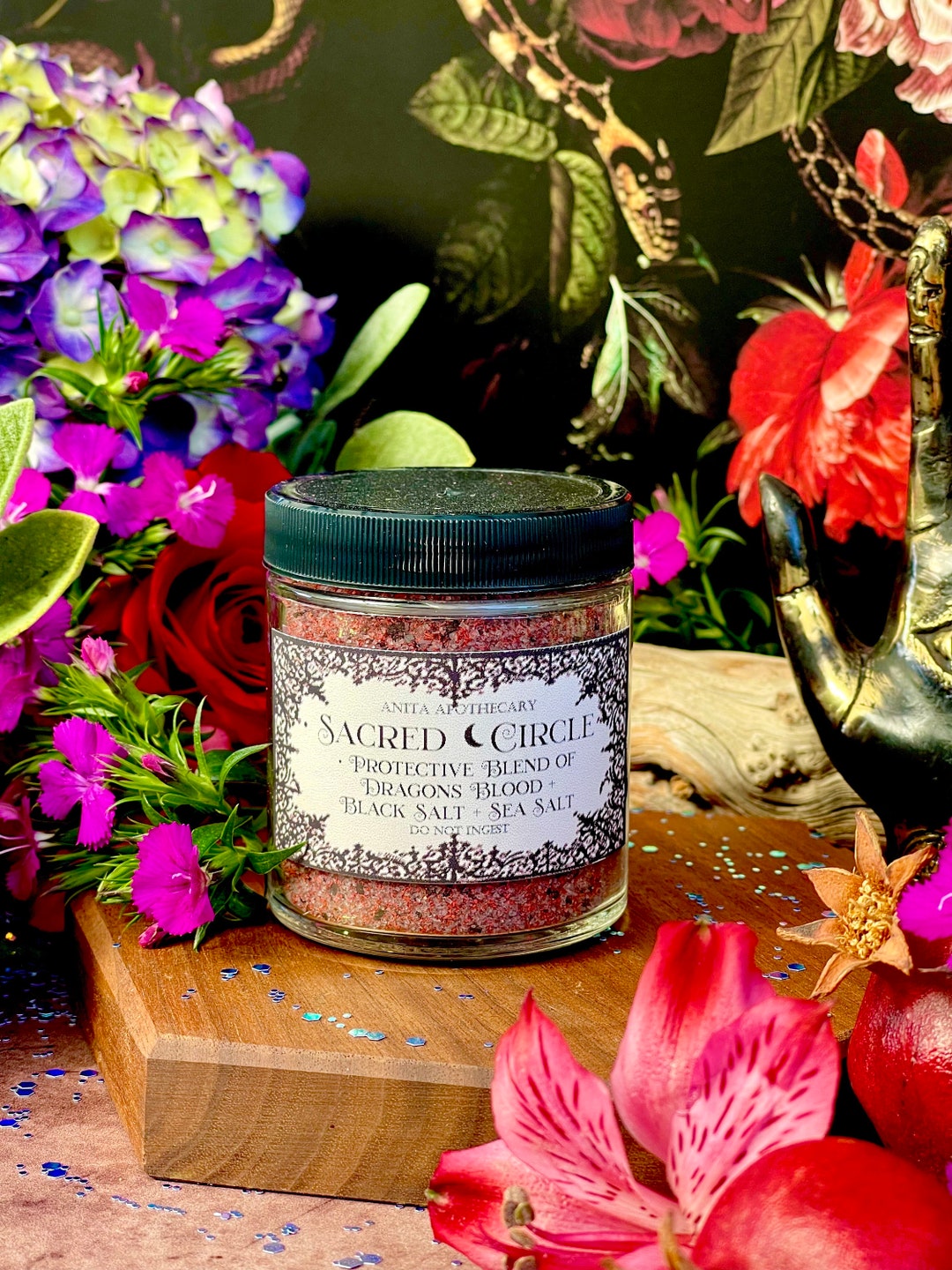 Sacred Circle Witches Casting Salts ~ Black Salt, Cast the Circle ...