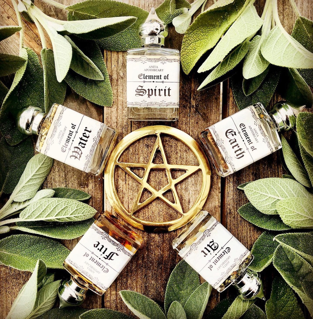 Witches Element Oils ~the Elements, Elemental Magick, Witchcraft ...