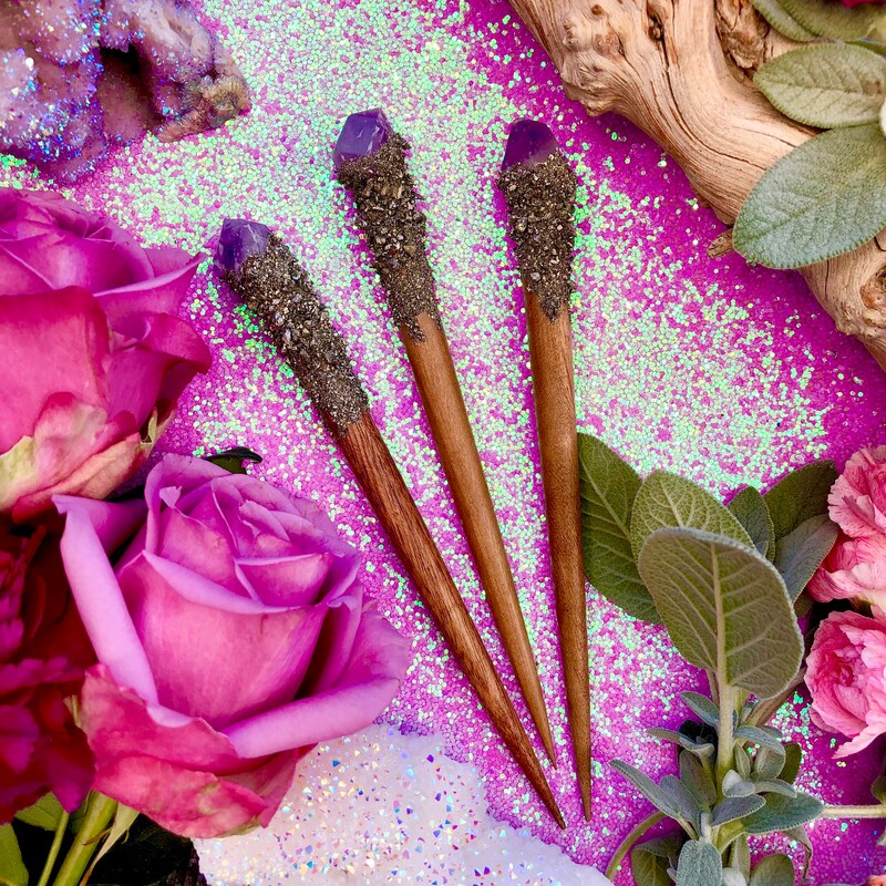 Beaded Hair Sticks - Etsy