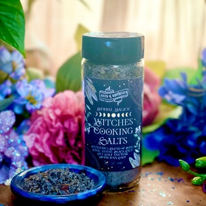 8oz Witches Cooking Salts | Anita Apothecary, Hearth Witch, Kitchen ...