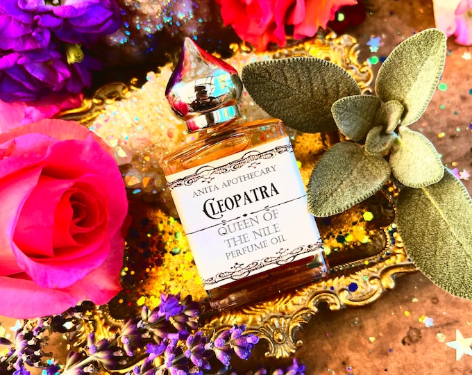 Cleopatra Egyptian Queen Perfume Oil - Anita Apothecary, Egyptian ...