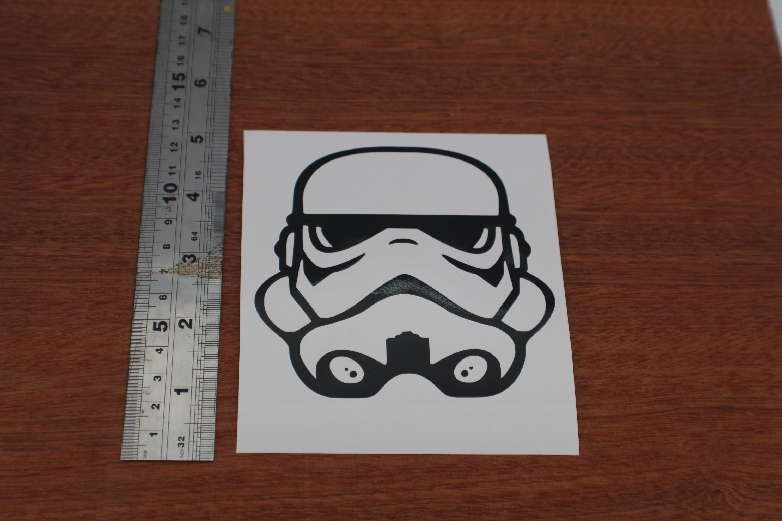 Star Wars STORMTROOPER Vinyl Decal for Tablet Phone Car Stickers - Etsy