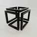 Infinity Cube Infinity Prism, Handcrafted Metal Infinity Cube Decor DIY ...