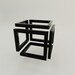 Infinity Cube Infinity Prism, Handcrafted Metal Infinity Cube Decor ...