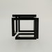 Infinity Cube Infinity Prism, Handcrafted Metal Infinity Cube Decor ...