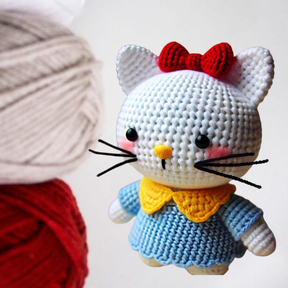 Amigurumi Character Crochet Pattern PDF DIY Colorful Toy Tutorial ...