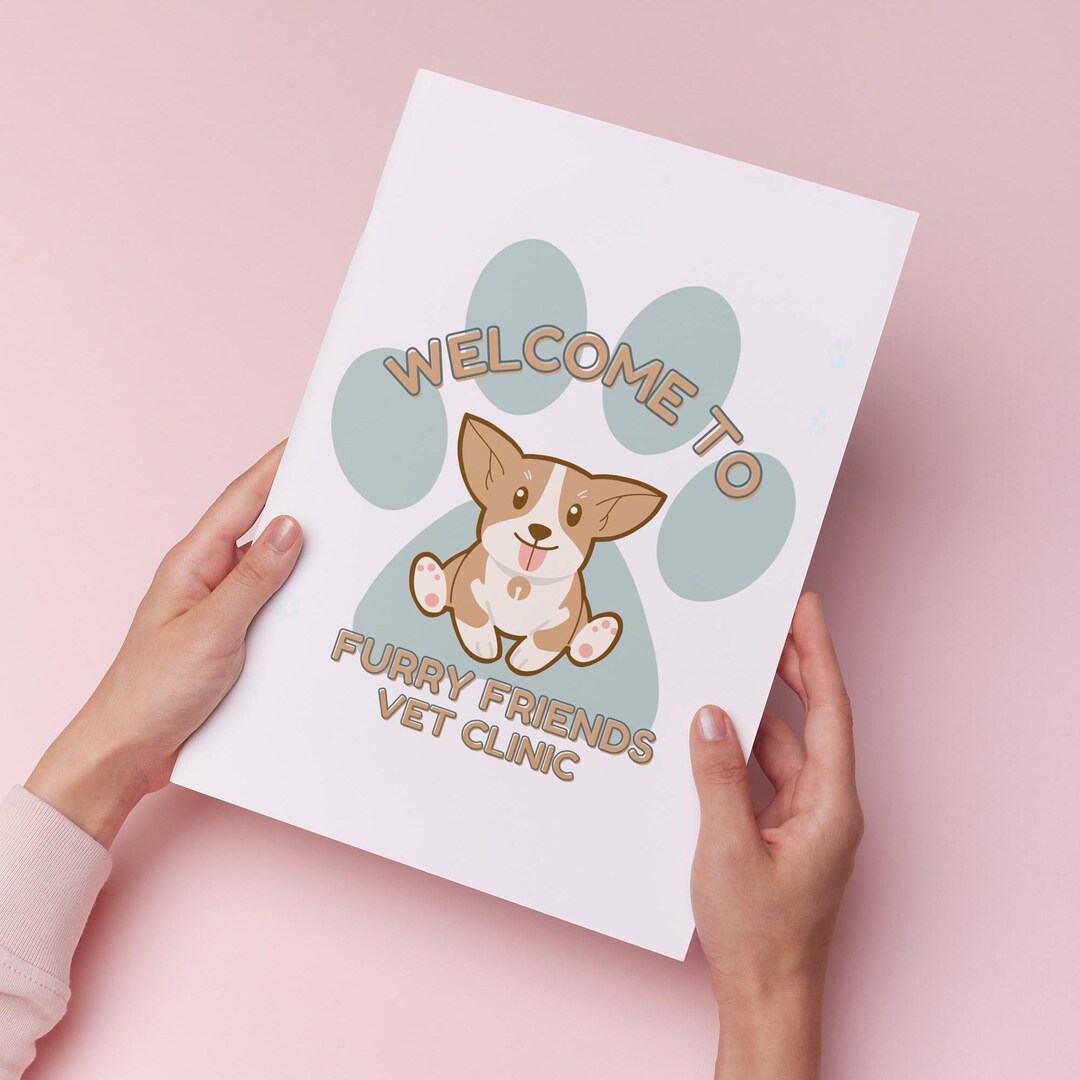 Printable Vet Pretend Play Kit for Kids 20 Pages of Content Imaginative ...