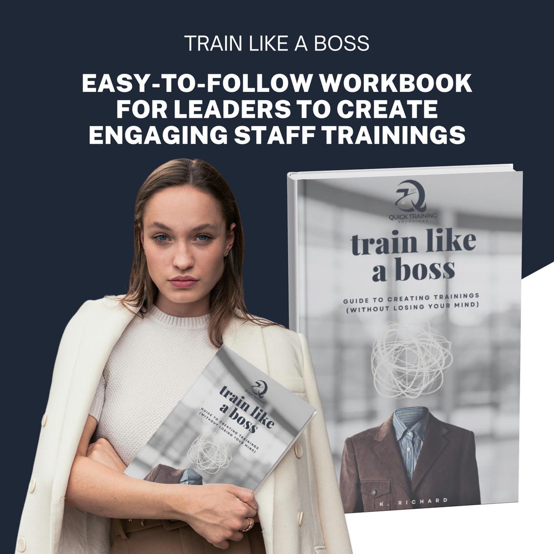 Train Like a Boss: Easy-to-follow Workbook for Leaders to Create ...