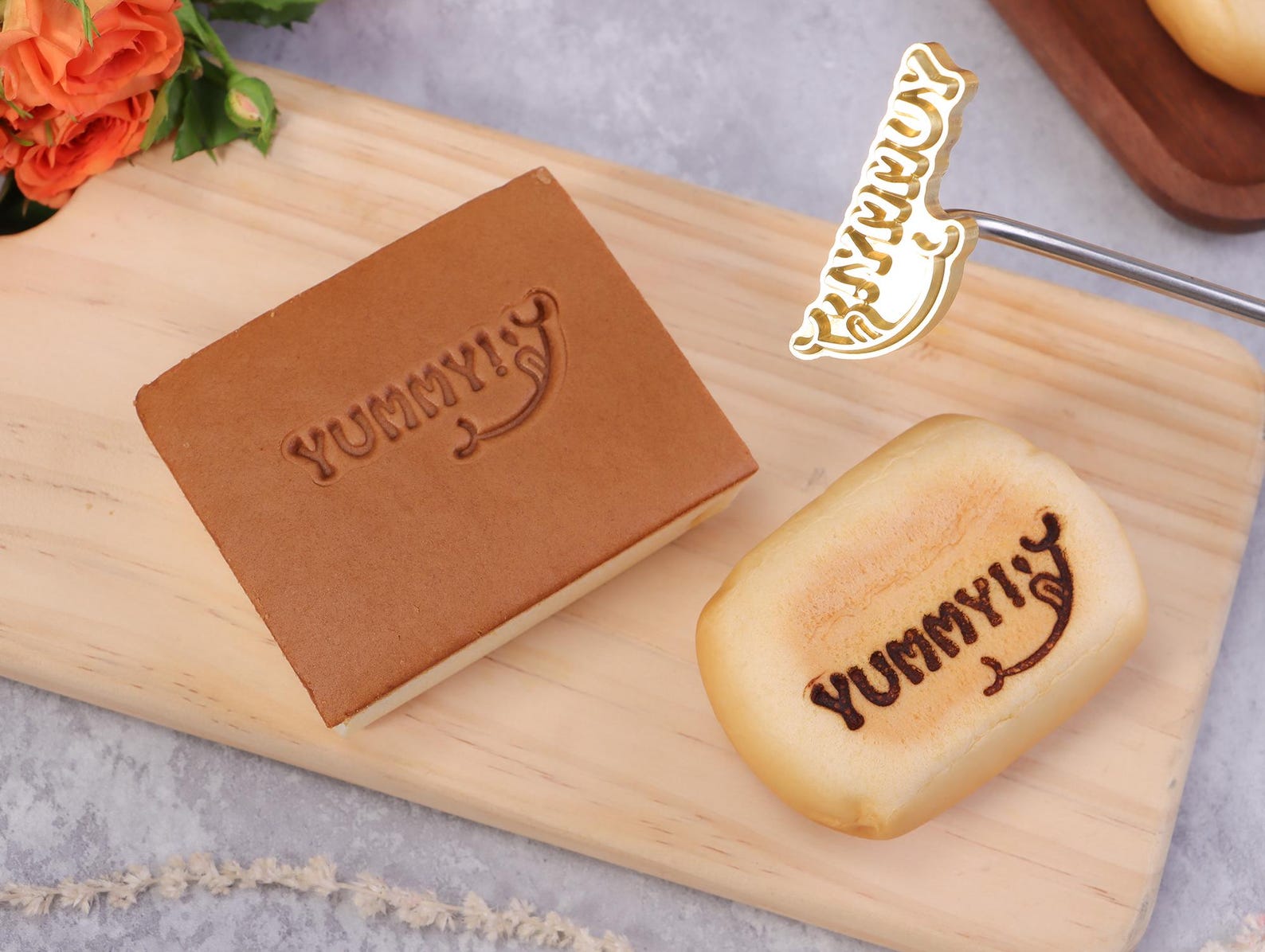 Custom Logo Branding Iron: Toast, Steak, & Burger Stamp - Etsy
