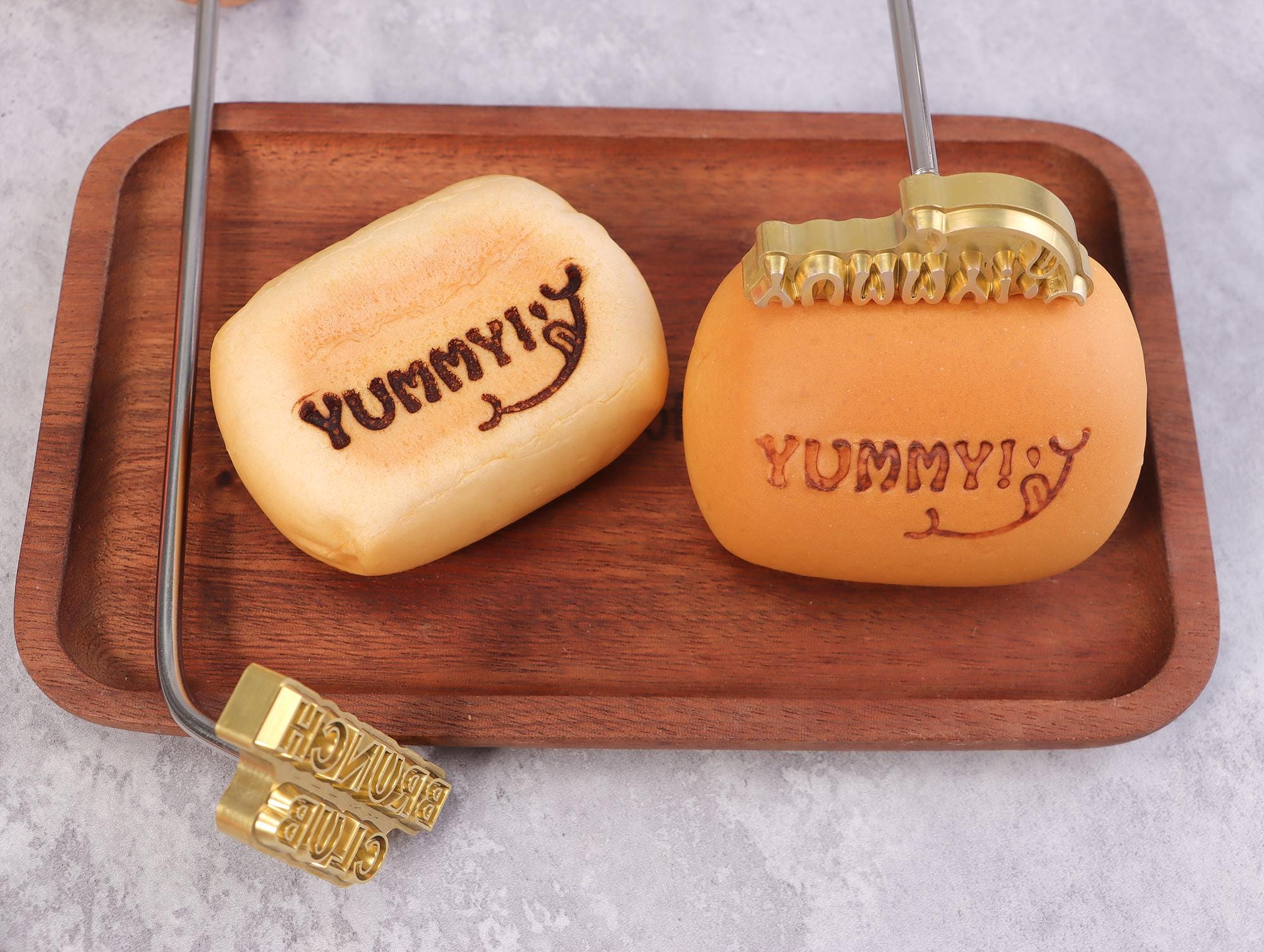 Custom Logo Branding Iron: Toast, Steak, & Burger Stamp - Etsy